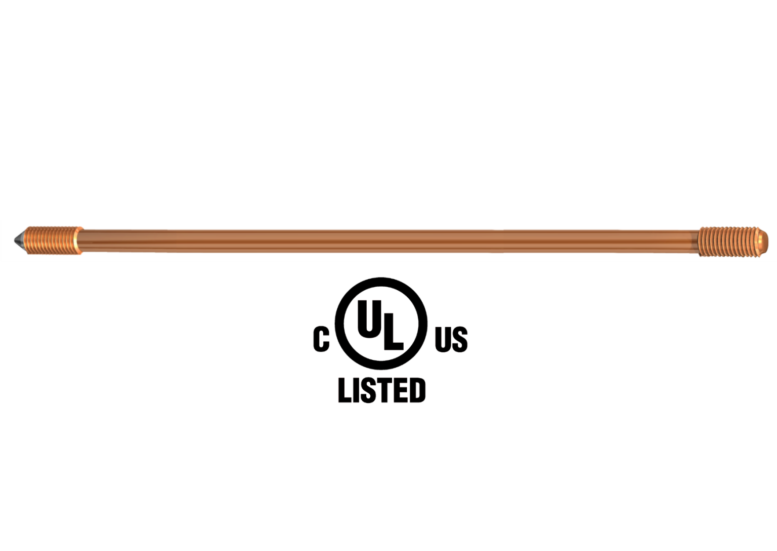 Copper Bonded Earth Rod(Threaded) | Axis Electricals