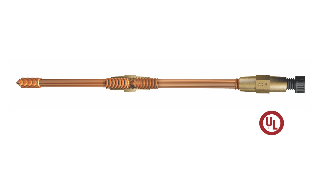 Pure Copper Earth Rods (Threaded) Kit