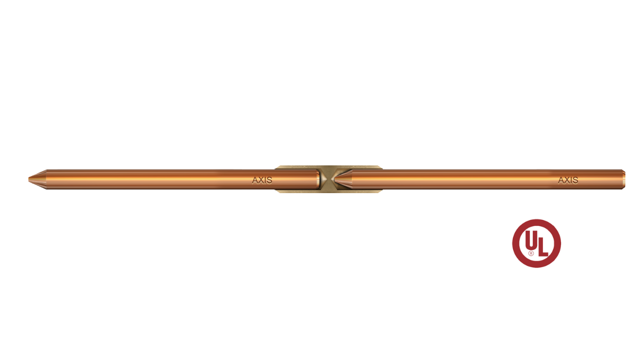 Pure Copper Earth Rods Kit (Unthreaded)