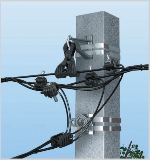 Suspension Clamp for Insulated Messenger System | Axis Electricals