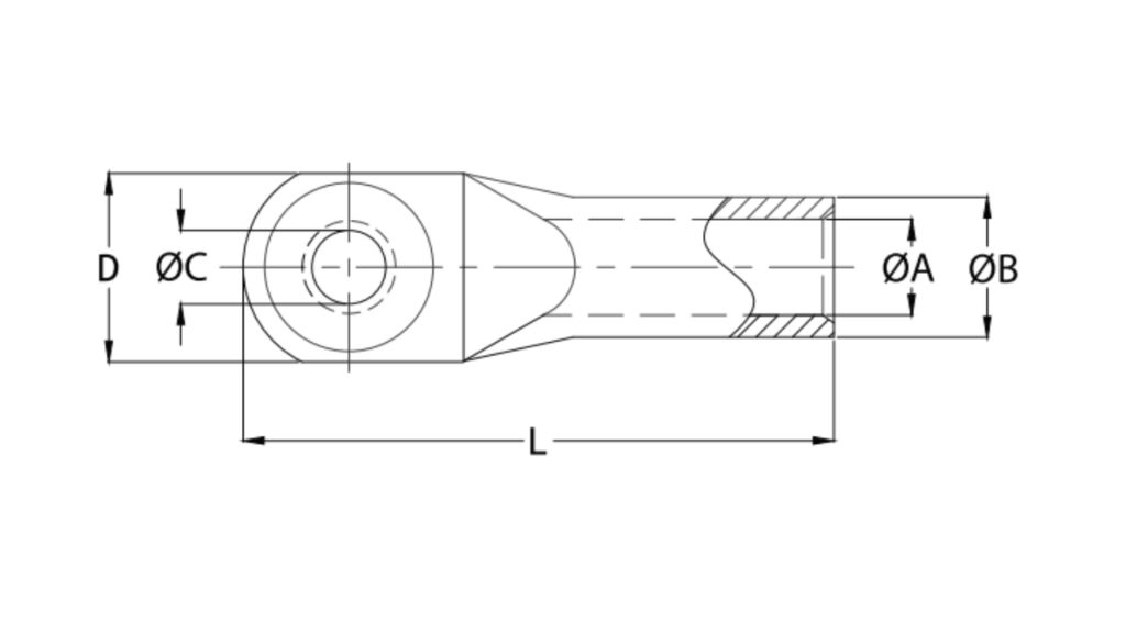 Bimetallic Cable Lugs - ADTL3 | Axis Electricals