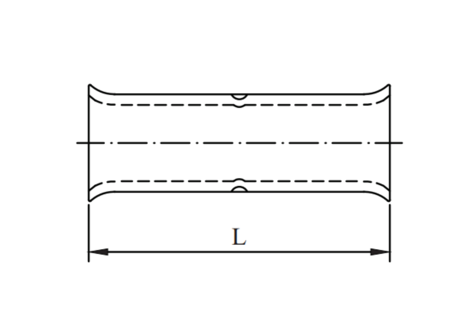Standard Length Flared Barrel Connector (AWG) - AXIS