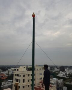 Lightning Arrester Coverage Area Calculation Explained