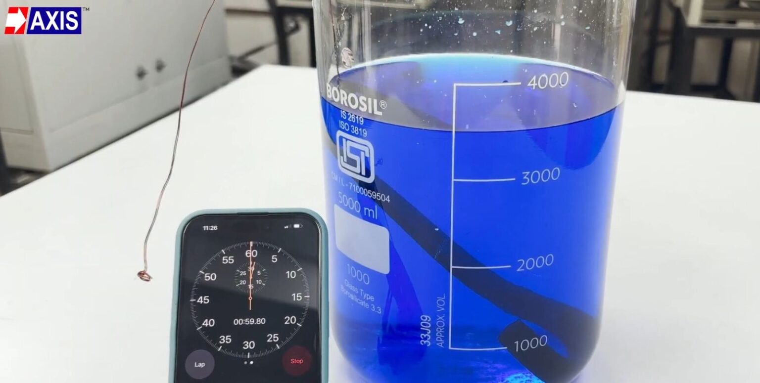 Testing if Eye Hook Survives Tensile & Galvanizing Tests